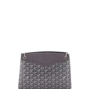 Goyard Structured Rouette Chain Shoulder Bag Coated Canvas Pm