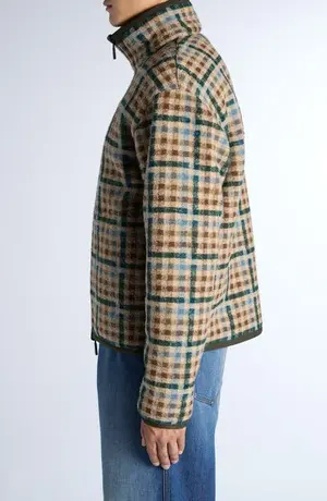 Moncler Fleece Zip Up Cardigan