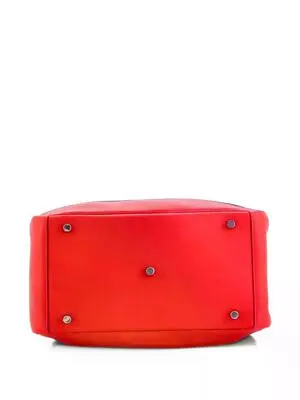 Hermès Lindy Bag Clemence 30 Shoulder Bag - Red