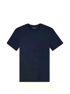 EA7 Logo-embroidered T-shirt