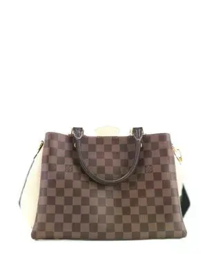 LOUIS VUITTON Brittany Handbag Damier Satchel