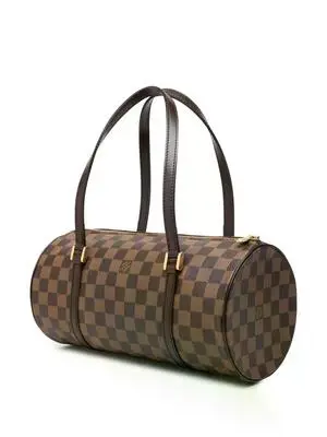 LOUIS VUITTON 2005 Damier Ebene Papillon 30 Handbag