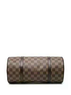 LOUIS VUITTON 2005 Damier Ebene Papillon 30 Handbag