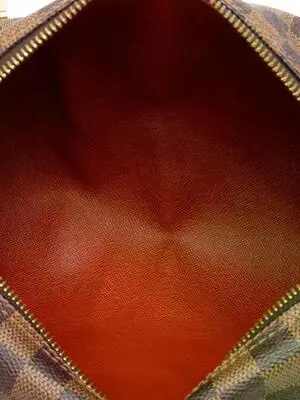 LOUIS VUITTON 2004 Damier Ebene Papillon 26 Handbag