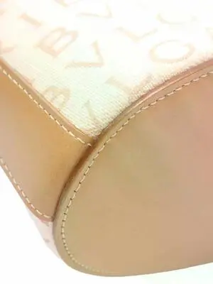 BVLGARI 2010-2026 Mini Logomania Canvas Handbag