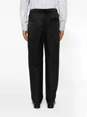 Imperial Pleated Straight-leg Trousers