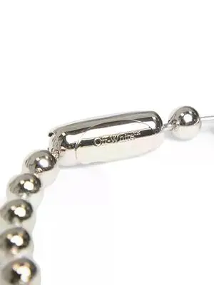 Off-White Arrow Ballchain Necklace
