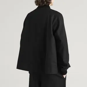Comme Des Garçons Wool Glen Check Bomber Jacket
