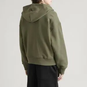ABOUT:BLANK Dual Logo Zip Hoodie - Clover/black