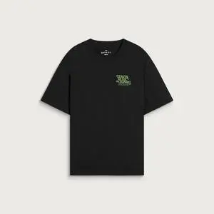 Edwin Rare Spins Ts - Black Garment Washed