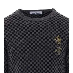 VIVIENNE WESTWOOD Checkmate Sweater - Gray