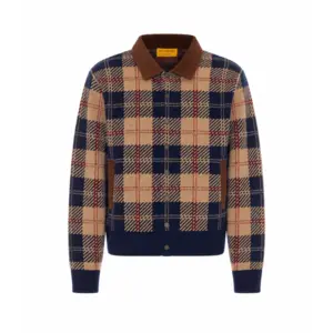 Guest In Residence Tartan Bomber - Multicolor