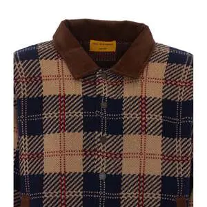 Guest In Residence Tartan Bomber