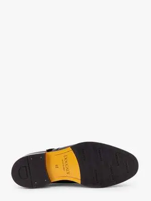 DOUCAL'S Leather Doublebuckle Loafers