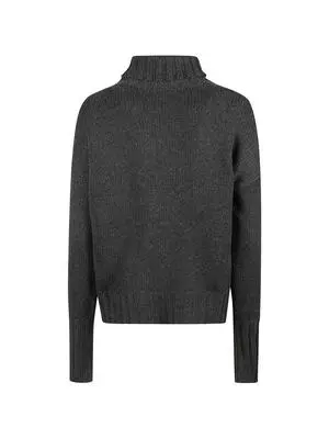 ARAGONA Ribbed-knit Turtleneck Sweater