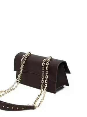 Patrizia Pepe Fly Bamby Logo-plaque Shoulder Mini Bag