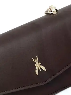 Patrizia Pepe Fly Bamby Logo-plaque Shoulder Mini Bag