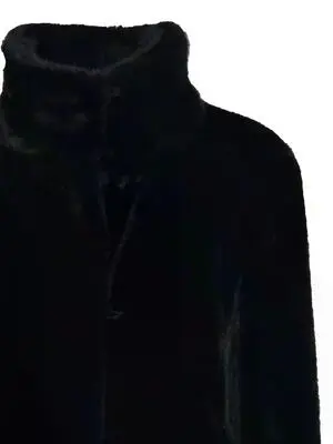 Max Mara High-neck Faux-fur Coat