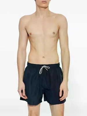 EA7 Logo-print Swim Shorts