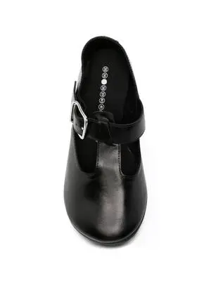 PHILEO Buckle-fastening Leather Loafers