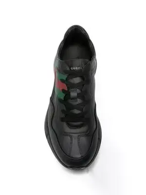 Gucci Rhyton Web-stripe Sneakers