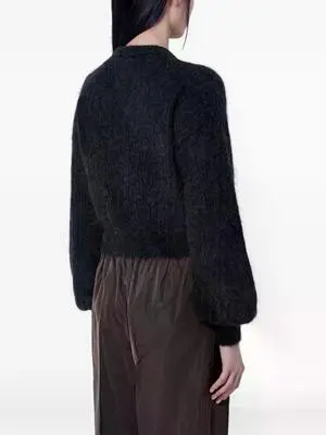 Max Mara Textured Crew-neck Sweater