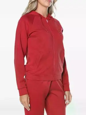 Armani Exchange Logo-embellished Zip-up Hoodie