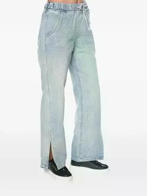 ONETEASPOON Roadhouse Drawstring Wide-leg Jeans