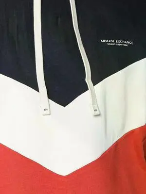 Armani Exchange Colour-block Drawstring Hoodie