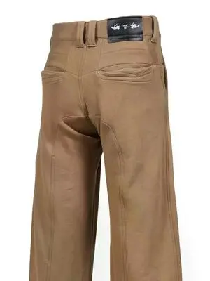 JOHN DOE Straight-leg Cotton Trousers
