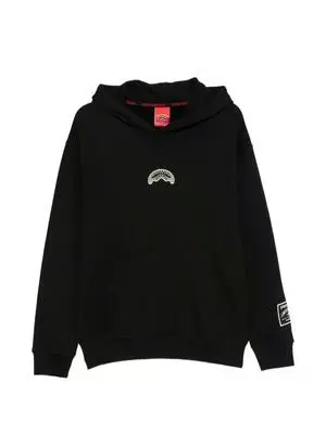 SPRAYGROUND Pure Regular Logo-patch Hoodie - Black