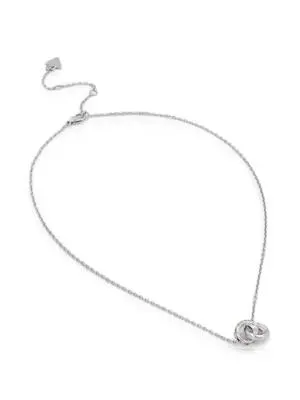 Guess Les Baguettes Crystal-embellished Necklace - Silver