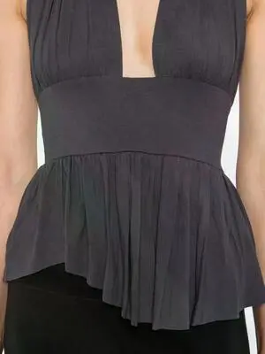 Gimaguas Dera Halterneck Peplum Top