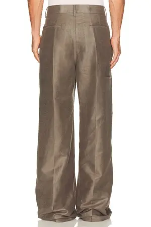 Rick Owens Work Pants In Brown