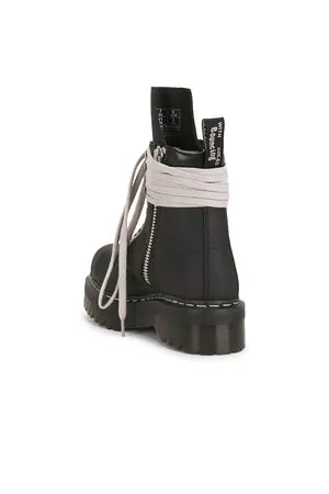 Rick Owens X Dr. Martens Quad Sole Steel Toe Boot