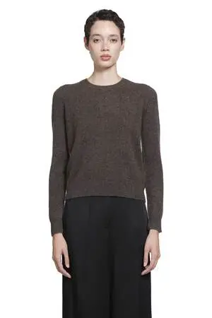Max Mara Yak Yarn Crewneck Sweater - Brown