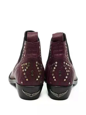 Zadig&Voltaire Thylana Studded Ankle Boots