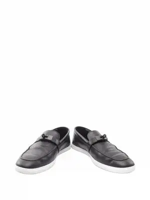 Hermès 2000s Mind Kelly Buckle Loafers