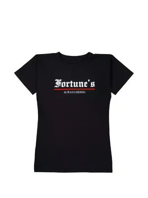 PROTOTYPES Fortunes Hiding-printed T-shirt