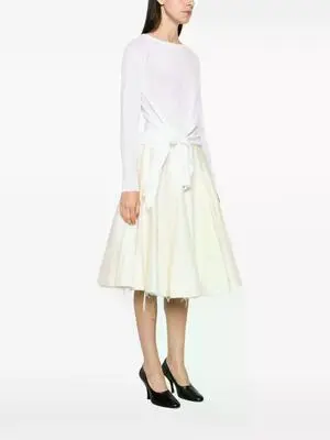 Liviana Conti Tie-waist Long-sleeve Sweater