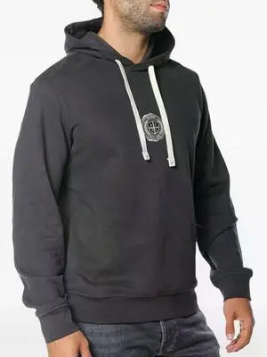 Armani Exchange Logo-patch Drawstring Hoodie