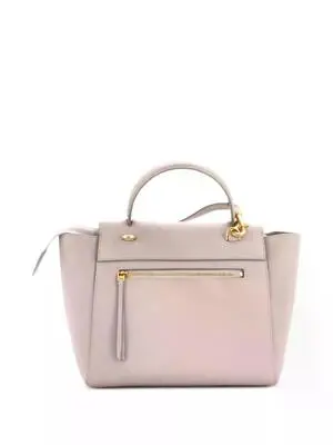 Celine Belt Bag Textured Leather Micro Satchel - Grey