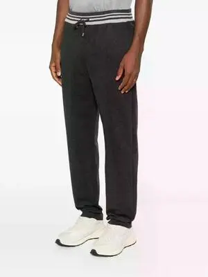 PANICALE Striped Drawstring Track Pants