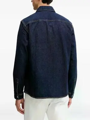 BENETTON Button-up Denim Overshirt