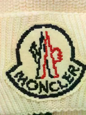Moncler 2020s Logo-patch Beanie Hat