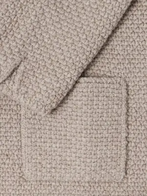 Anderson & Sheppard Merino Wool And Cashmere-blend Cardigan