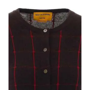 Guest In Residence Jane Checker Cardigan - Multicolor