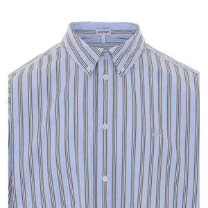 Loewe Double L Logo Striped Shirt