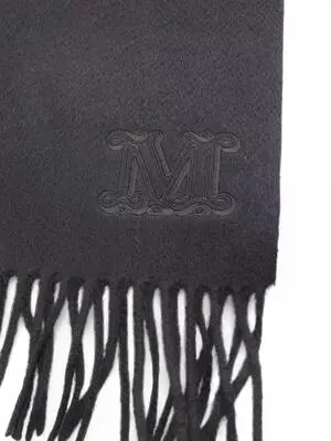 Max Mara 2020s Monogram Fringed Scarf