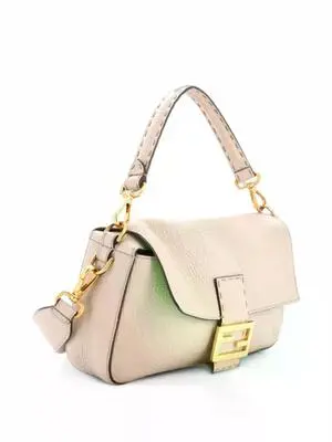 Fendi Selleria Baguette Nm Bag Leather Medium Shoulder Bag